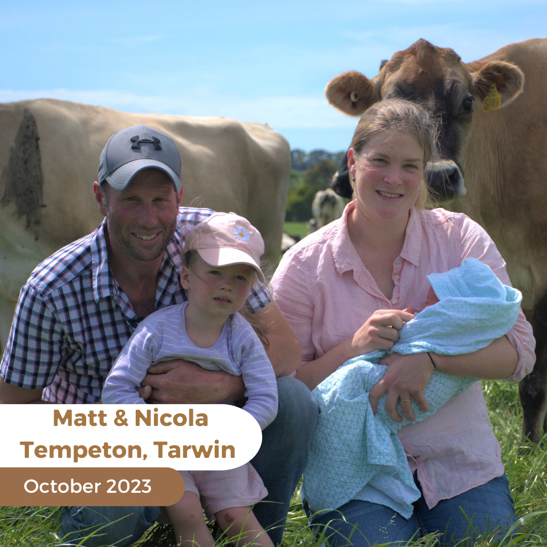 Matt & Nicola Templeton, Tarwin// October 2023 "Farming Conversations" – GippslandJersey